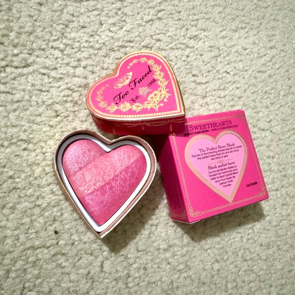 Too Faced | Makeup | Brand New Too Faced Heartshaped Pink Blushshade ...